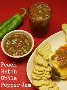 Peach Hatch Chile Jam Recipe - Mama Likes To Cook