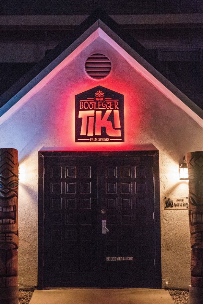 Bootlegger Tiki Bar in Palm Springs - Mama Likes To Cook