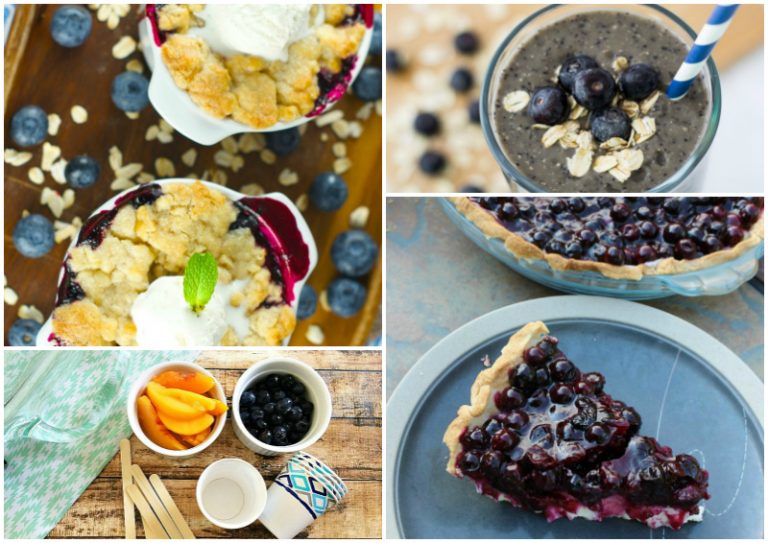 Blueberry Recipes Round Up - Mama Likes To Cook