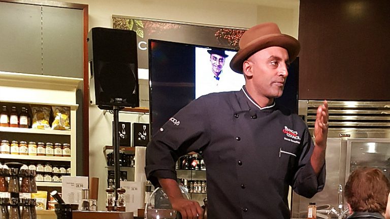 Chef Marcus Samuelsson - Macys Culinary Council South Coast Plaza
