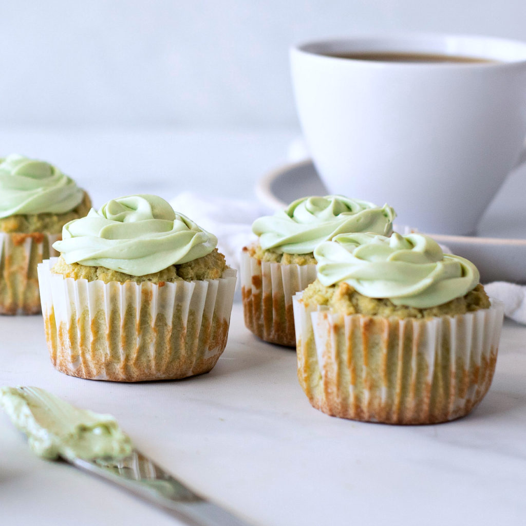 Keto Matcha Cupcakes Recipe - Mama Likes To Cook