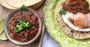 Restaurant Style Tex-Mex Salsa Recipe - Mama Likes To Cook