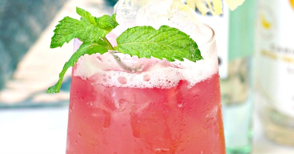 Pink Pirate Rum Punch Recipe - Mama Likes To Cook