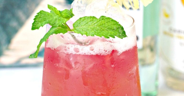 Pink Pirate Rum Punch Recipe - Mama Likes To Cook