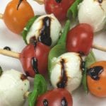 Caprese Strawberry Kebabs Recipe | Mama Likes To Cook