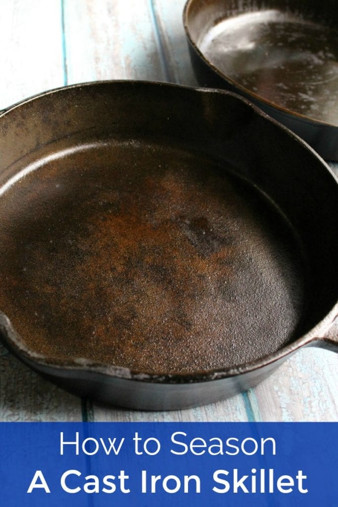 How to Perfectly Season a Cast Iron Skillet - Mama Likes To Cook