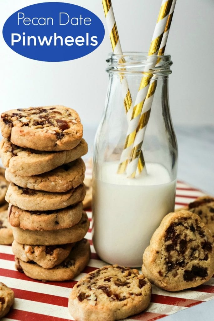 Pecan Date Pinwheels Cookie Recipe - Mama Likes To Cook