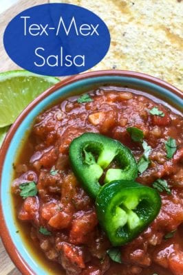 Restaurant Style Tex-Mex Salsa Recipe - Mama Likes To Cook
