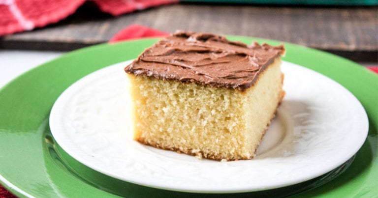 Classic Homemade Yellow Cake Recipe - Mama Likes To Cook