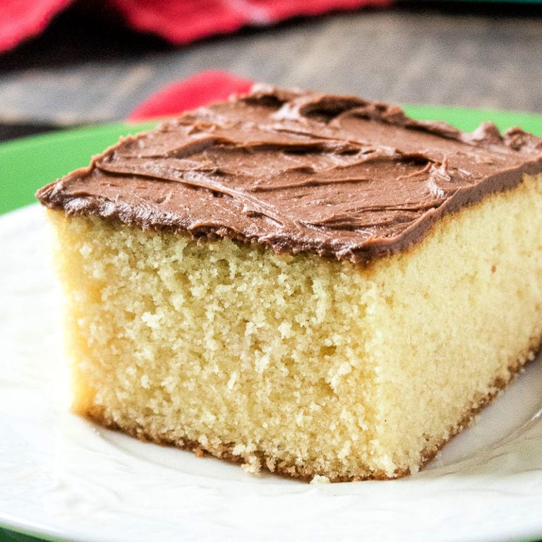 Classic Homemade Yellow Cake Recipe - Mama Likes To Cook