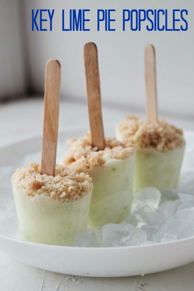 Easy Key Lime Pie Popsicles Recipe - Mama Likes To Cook