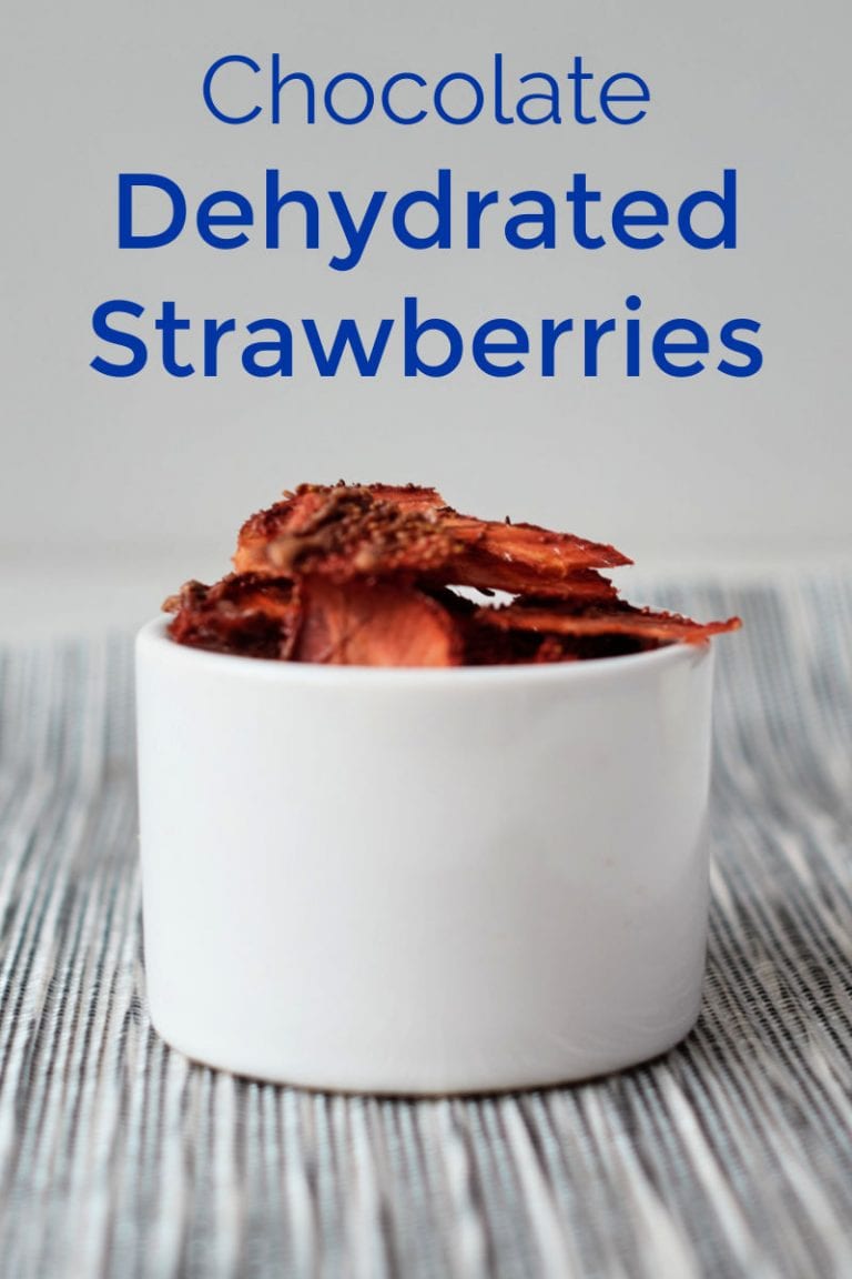Chocolate Dehydrated Strawberries Recipe - Mama Likes To Cook