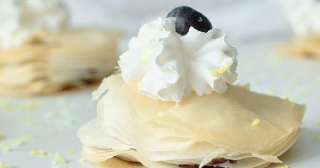 Blueberry Filo Stacks Recipe - Mama Likes To Cook