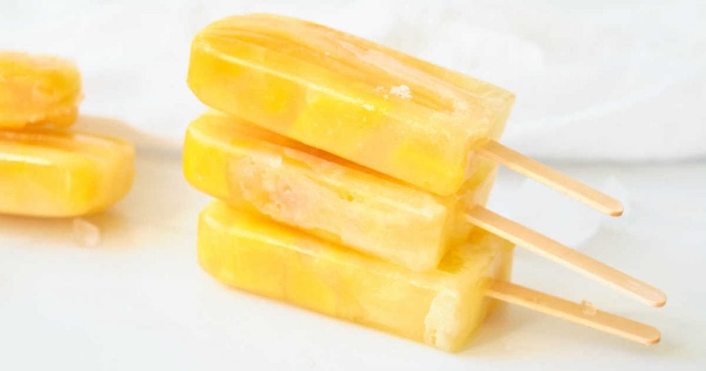 Chunky Mango Popsicles Recipe - Mama Likes To Cook