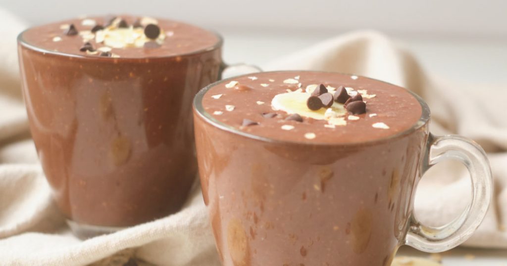 Delicious Chocolate Hazelnut Warm Nutella Smoothie Recipe - Mama Likes ...