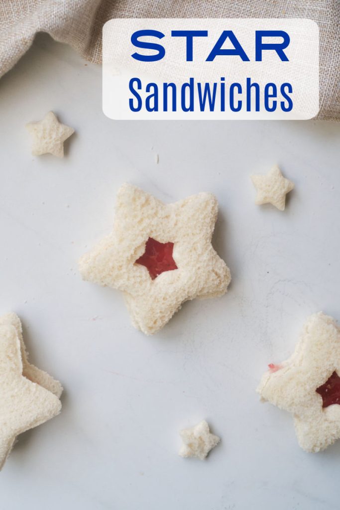 Kid Friendly Cutout Star Sandwich Recipe - Mama Likes To Cook