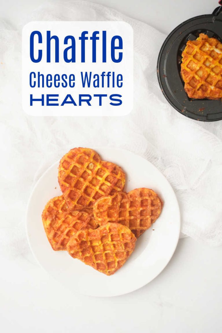 Cheese Waffle Recipe - No Flour Chaffles! - Mama Likes To Cook