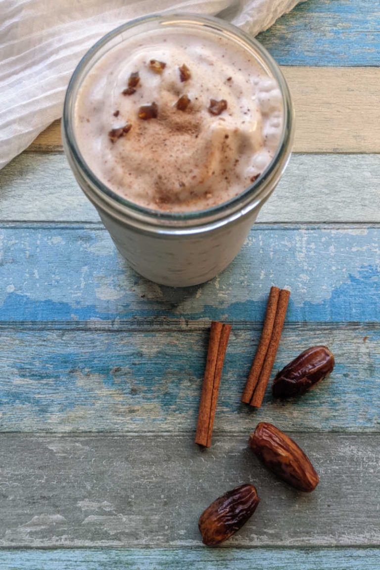 Vegan Date Shake Recipe (without banana) - Mama Likes To Cook
