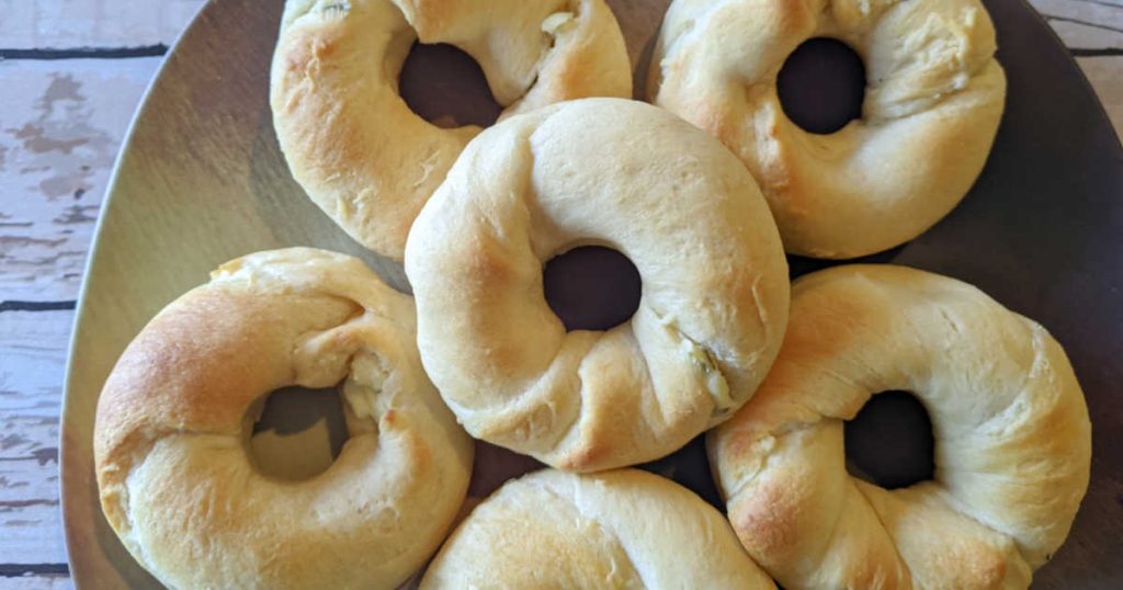 Savory Stuffed Crescent Roll Donuts Recipe - Mama Likes To Cook