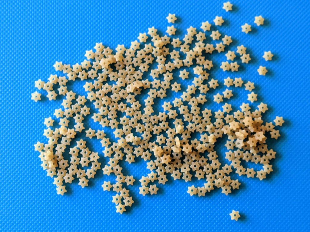 Vegan Gluten-free Buttery Star Pasta - Mama Likes To Cook