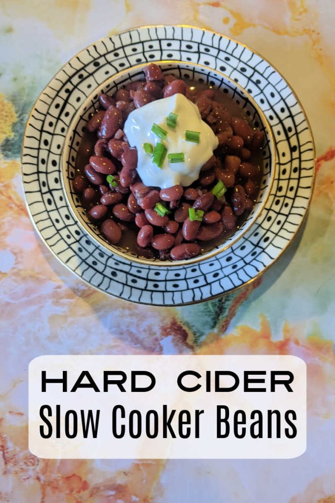 Hard Cider Slow Cooker Beans Recipe - Mama Likes To Cook