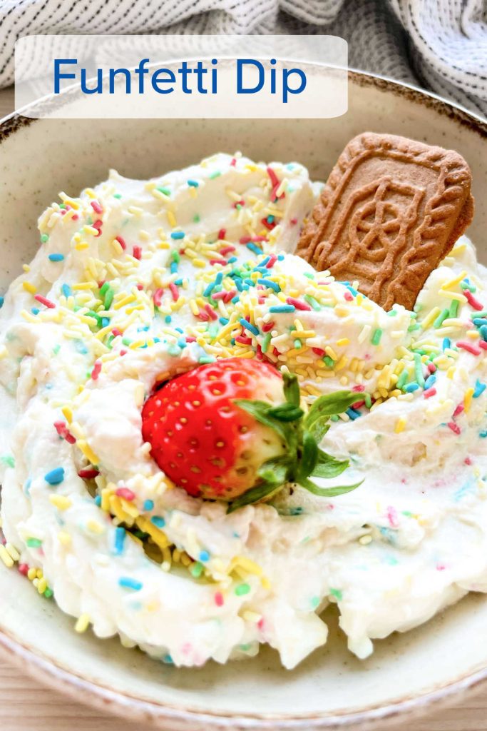Irresistible Funfetti Dip Recipe for Cookies and Fruit - Mama Likes To Cook