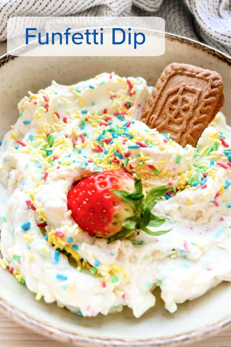 Irresistible Funfetti Dip Recipe for Cookies and Fruit - Mama Likes To Cook