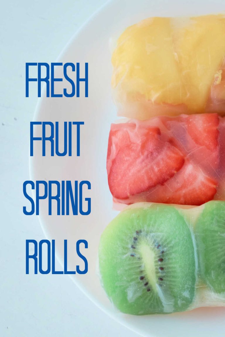 Fruit Salad Spring Rolls Recipe - Mama Likes To Cook