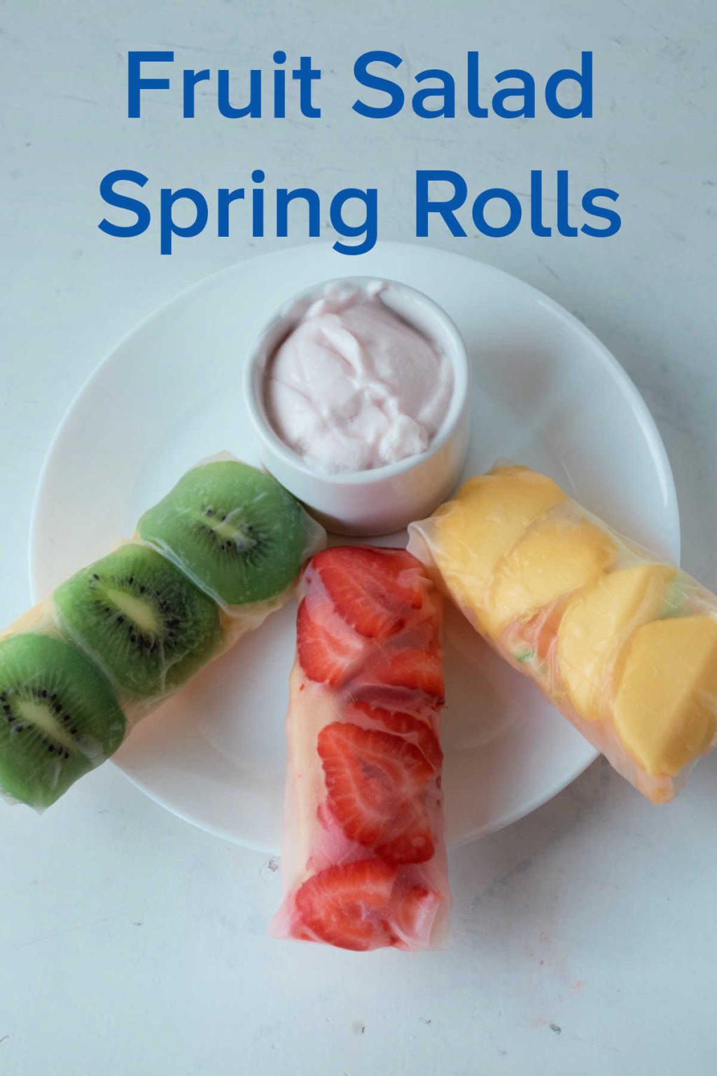 Fruit Salad Spring Rolls Recipe - Mama Likes To Cook