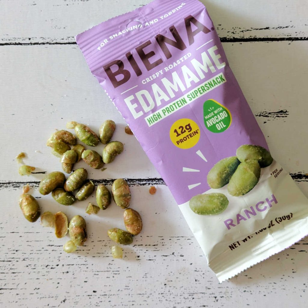 Biena Crispy Edamame: A Delicious, Crunchy, High-Protein Snack! - Mama ...