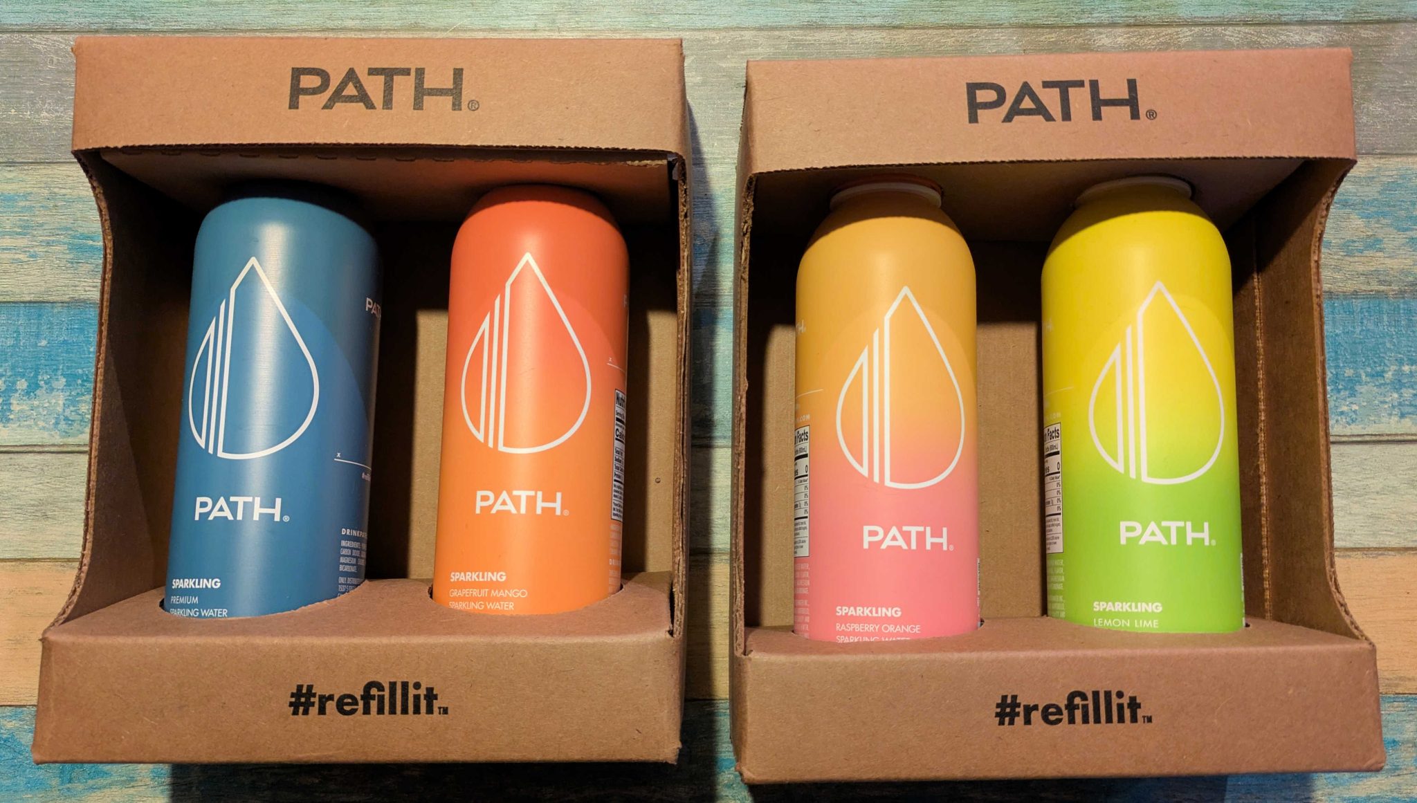 PATH Flavored Sparkling Water in A Reusable Aluminum Bottle - Mama ...